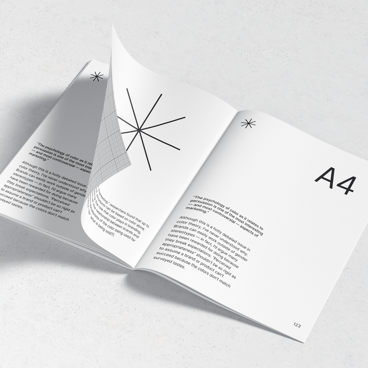A4 Saddle Stitched Self Cover Portrait Booklets | Colour Signs ...
