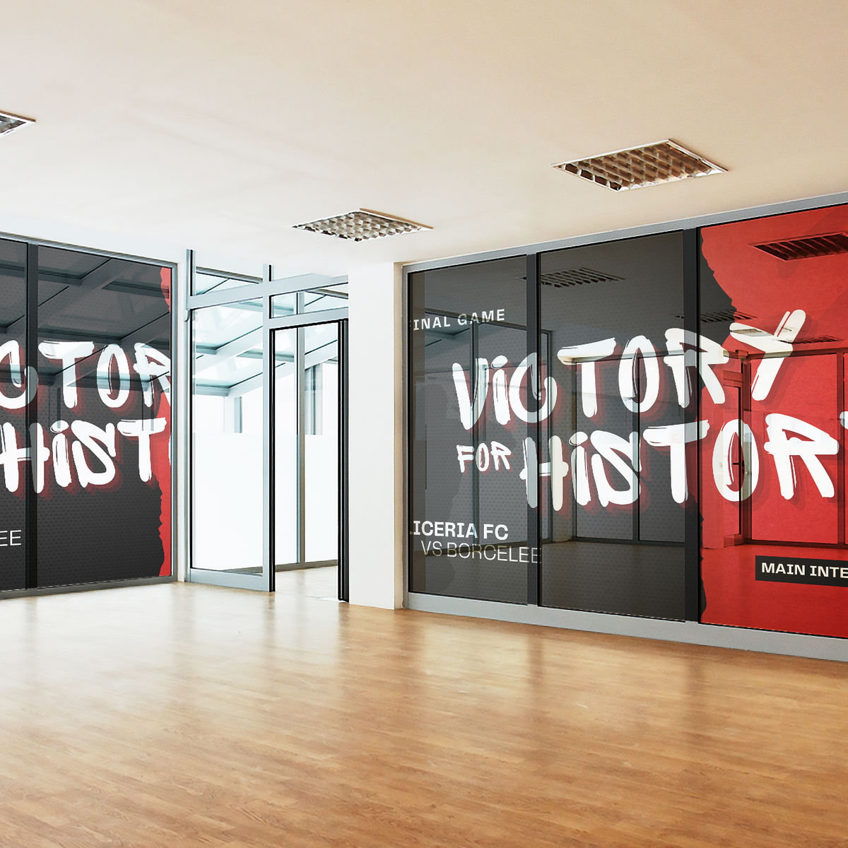 Get Custom Perforated window vinyl | Colour Signs – ColourSigns